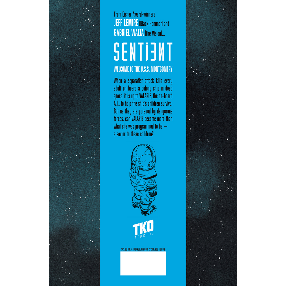 Sentient Deluxe Hardcover | TKO Studios - Sci-Fi Graphic Novel