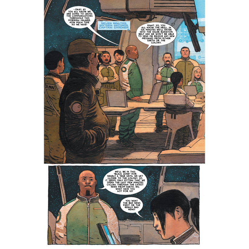 Sentient Deluxe Hardcover | TKO Studios - Sci-Fi Graphic Novel