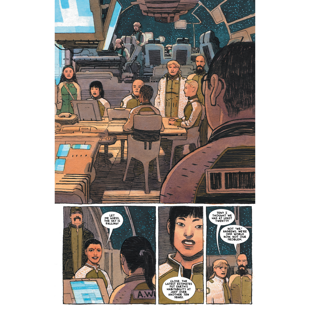 Sentient Deluxe Hardcover | TKO Studios - Sci-Fi Graphic Novel