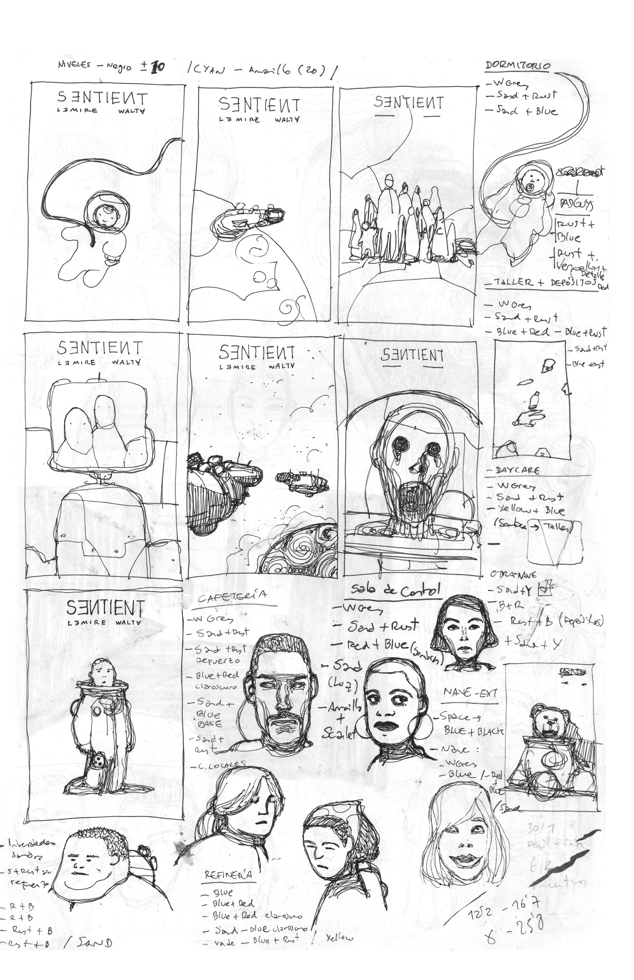 Sentient Deluxe Hardcover - TKO Presents